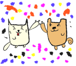 BOXY CAT in English by Watty sticker #9427990