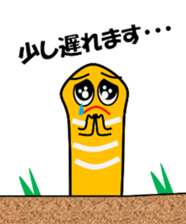 Spotted garden eel Rendezvous Stickers by anachinplan sticker #9870555