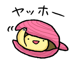 Shellfish Sticker by ugomono