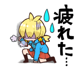 Answer sticker by Piyona chan by umesasami sticker #10163317