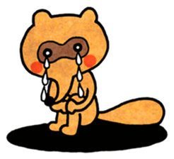 TANUKI & ANIKI by DARI YAMADA sticker #10446983