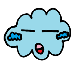 Mr.Cloud and Miss Cloud by InSuLin sticker #10569366