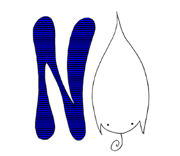 Tama-san of ghost part.2 by mnm sticker #10643793