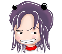 J-pus chibi facial expressions by Ade Zaldiansyah sticker #10869145