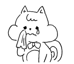 His cheek is his most attractive feature by RiTsu sticker #10879120