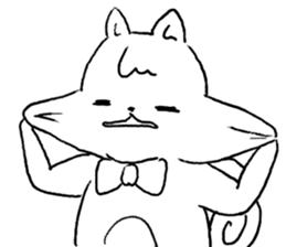 His cheek is his most attractive feature by RiTsu sticker #10879139