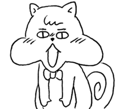 His cheek is his most attractive feature by RiTsu sticker #10879145