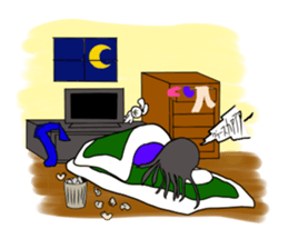 MOTEKO & BUSAKO by PEE sticker #11043954