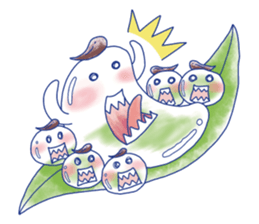 Japanese various rice cake by Hito & Maro sticker #11159595