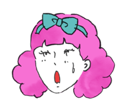 Kawaii YUNIYUNI Girls by Lee Yuni sticker #11328707