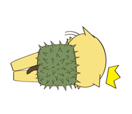 Musang King: Durian Raja Kunyit by in4create sticker #11430651