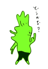 Wabi-Sabi Wasabi by Isizakiisio sticker #11488148