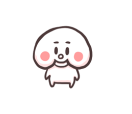 Soft cheeks KOBORERU tribe2 by chimishi sticker #11623220