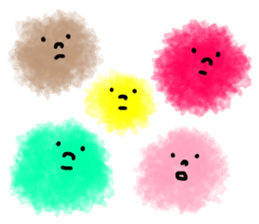 Lump of moyamoya by sugimotokae sticker #11625202