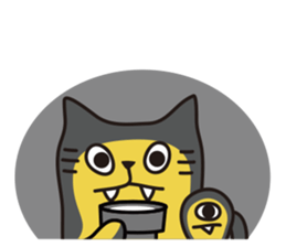 Monster GATO_ver2 by KICHO sticker #11795142