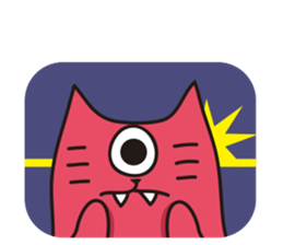 Monster GATO_ver2 by KICHO sticker #11795158