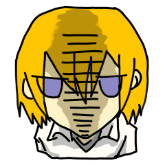 Jito eyes of character by towel