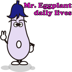 Mr.Eggplant daily lives-2 by AtelierMJ