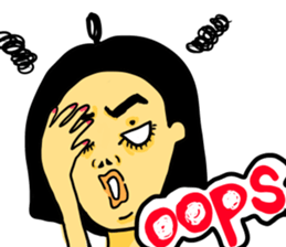 mole on the left eye part II by mole on the left eye sticker #11871331