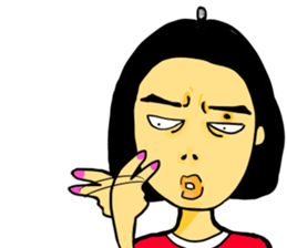 mole on the left eye part II by mole on the left eye sticker #11871349