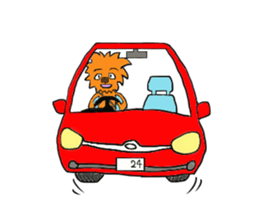 Dog man series by Dog man sticker #11920162