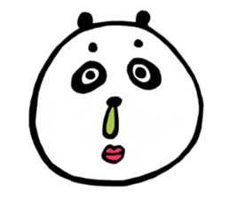 Funny eyebrows Panda by yapponko
