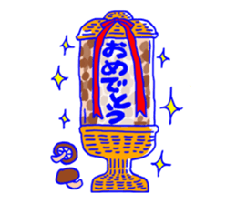 Behind the scenes in sumo wrestling by chinmi daisuki sensei sticker ...