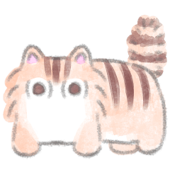 MOFU MOFU cat KUU-chan by OOPS