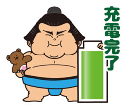 sumo wrestler "rikichikun2" by kuroao sticker #12133464