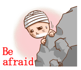 Life of no ear rabbit by haradamaruko sticker #12339044