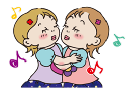 RetroticWord Mei-chan by hinata-U sticker #12346879