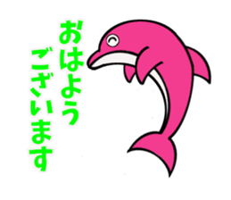 Iruka-don and Kujira-don by moisan sticker #12348166