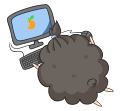 Aggressive Rabbit and The Bunch by DiWine Waro sticker #12355534