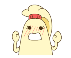 Mayo-Lady Animation.ver 2 by CRISE Corp. sticker #12383641