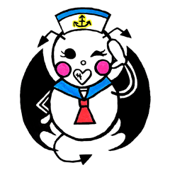 Snowman Devil " Yukirin " Summer version by Sumi artist Yuki