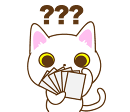 Sticker everyday pose of cat by hyakubi sticker #12506733