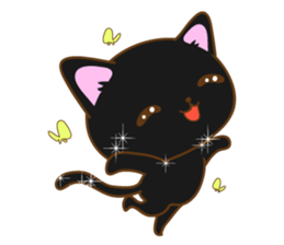 Sticker everyday pose of cat by hyakubi sticker #12506747