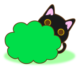 Sticker everyday pose of cat by hyakubi sticker #12506764