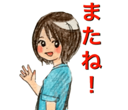 yurika coloredpencil kawaiisticker by nanoka akai sticker #12681470