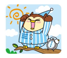 hanamakionsen fukuro by hanamakionsen sticker #13037295