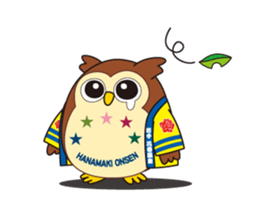 hanamakionsen fukuro by hanamakionsen sticker #13037304