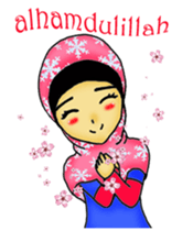 Zahara_Cute Hijab by lala_lili sticker #13166880