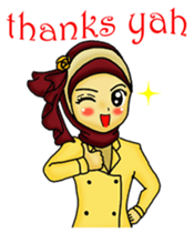 Zahara_Cute Hijab by lala_lili sticker #13166896