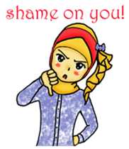 Zahara_Cute Hijab by lala_lili sticker #13166902