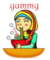 Zahara_Cute Hijab by lala_lili sticker #13166905