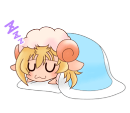 Rex the fluffy sheep by Haru Kahuugetsu