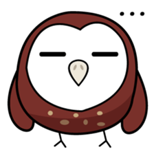 Pico the little owl by zoopaco sticker #13459402