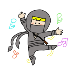 ninja nin nin sticker by senhime