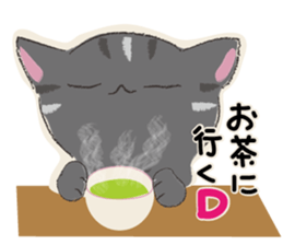 The D version of the BUSAKAWA cat. by gin-neko sticker #13623655