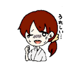 kyudo boys and girls by Maple263 sticker #13703358